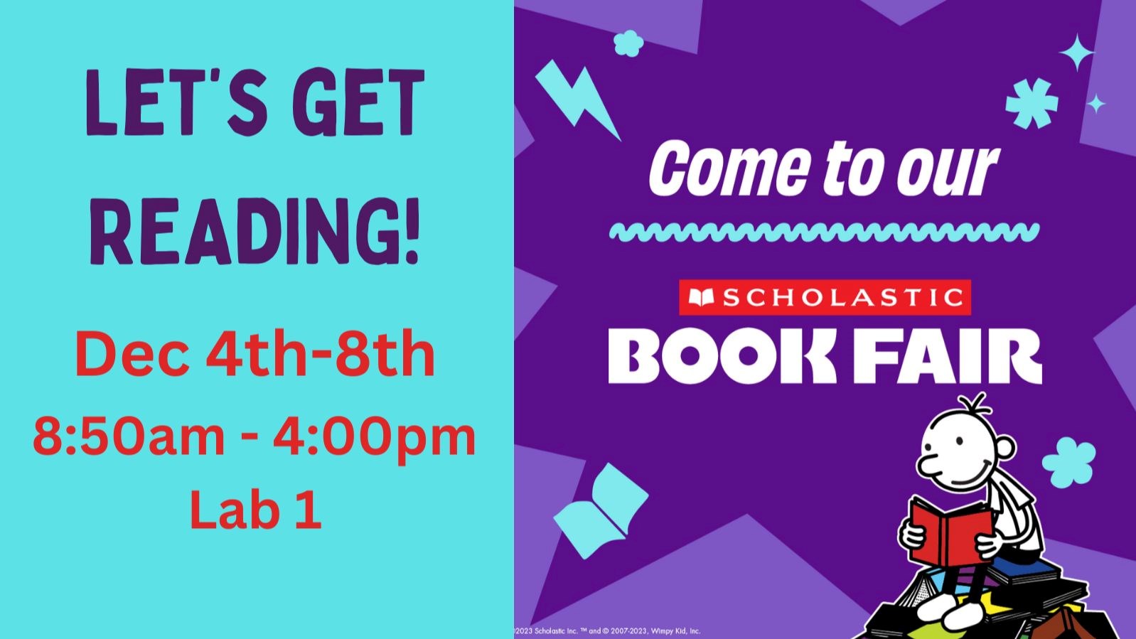 The Book Fair is HERE!!